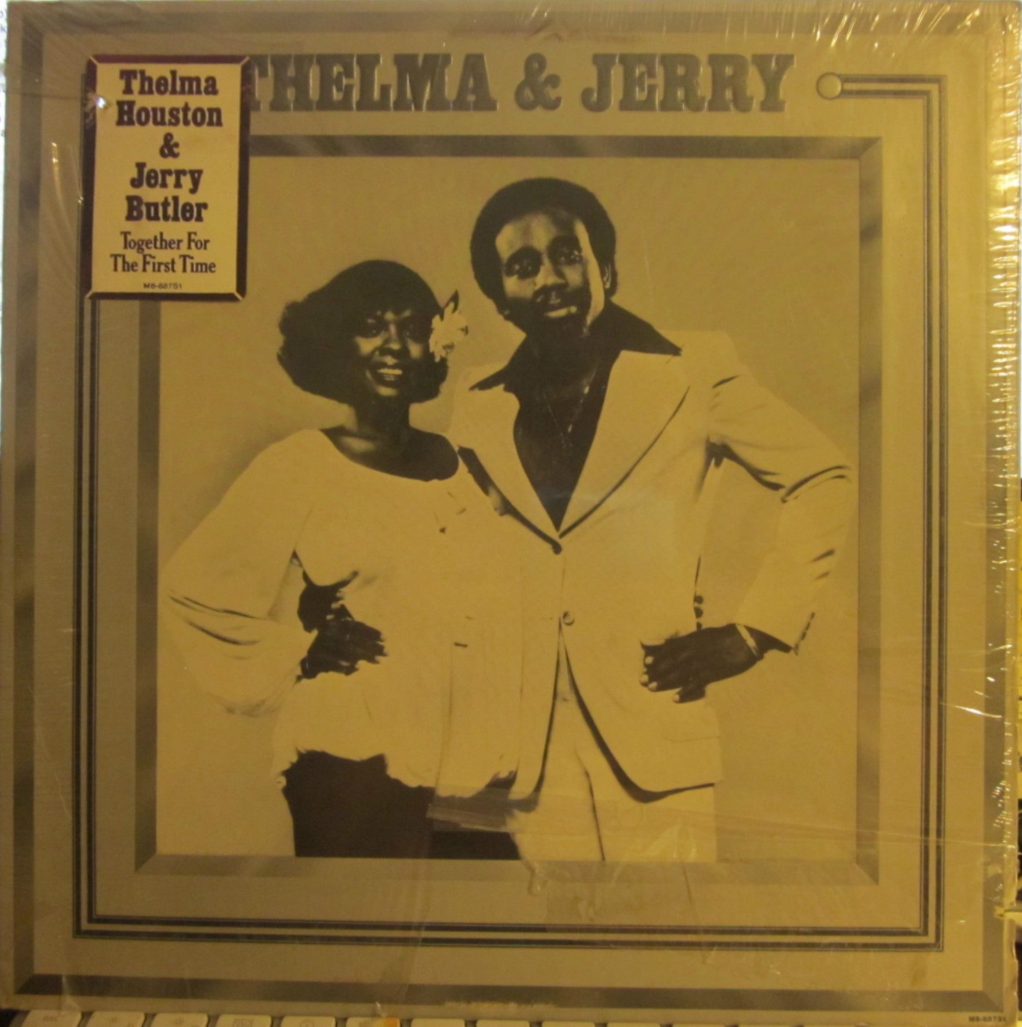 Jerry Butler & Thelma Houston - Jerry & Thelma (Motown M6-887S1) (Sealed)