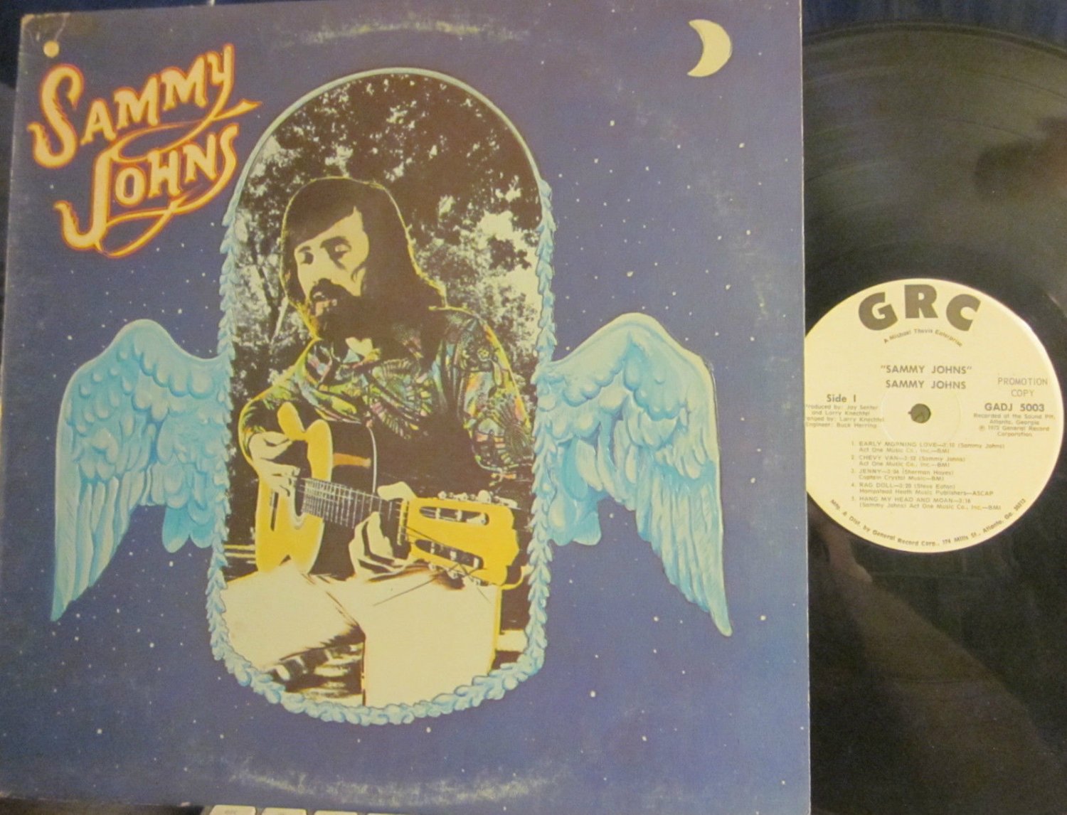 Sammy Johns (GRC 5003) (PL) (with "Chevy Van") (embossed cover design)