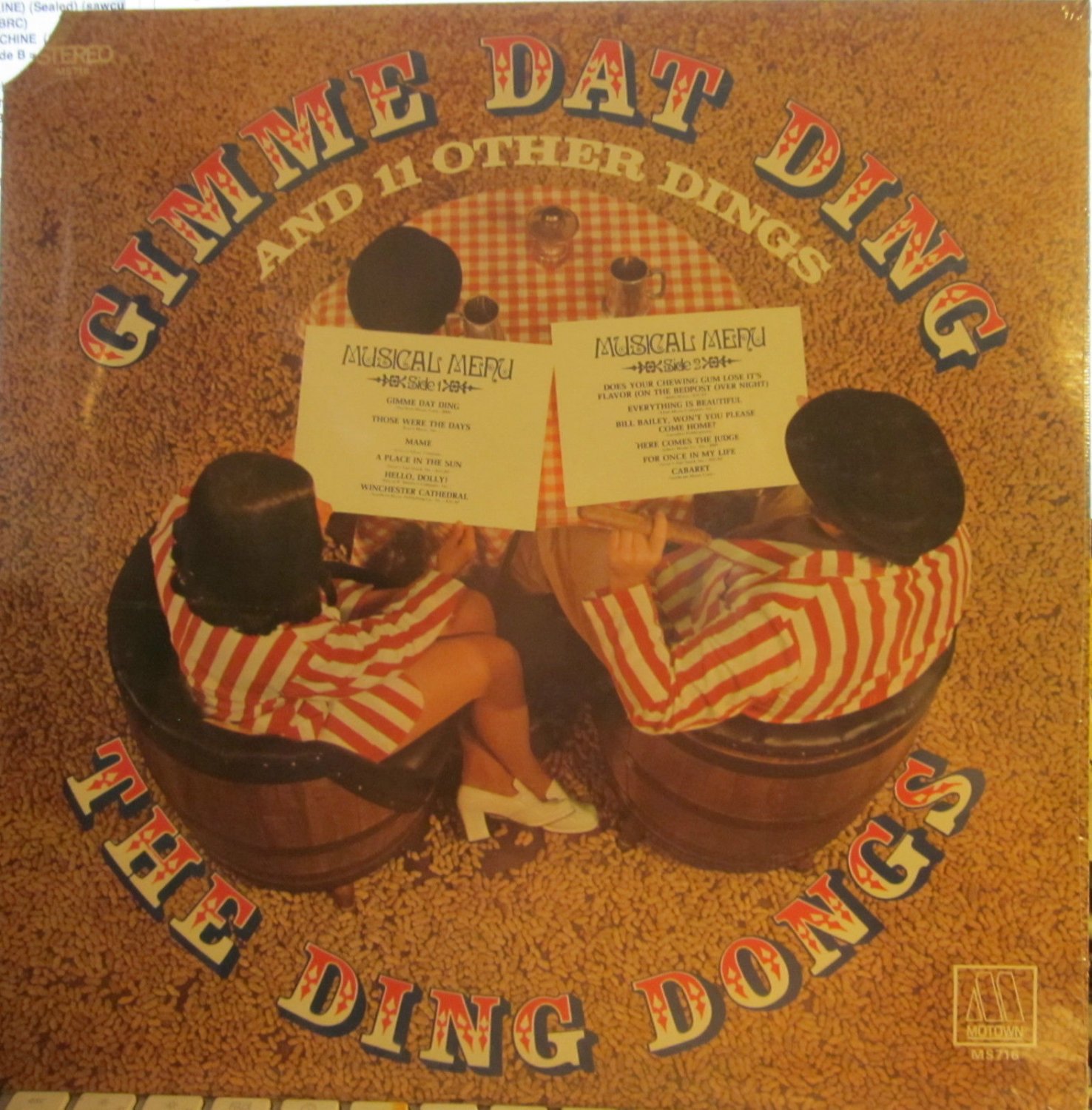 Ding Dongs - Gimme Dat Ding and 11 Other Dings (Motown 716) (sealed)