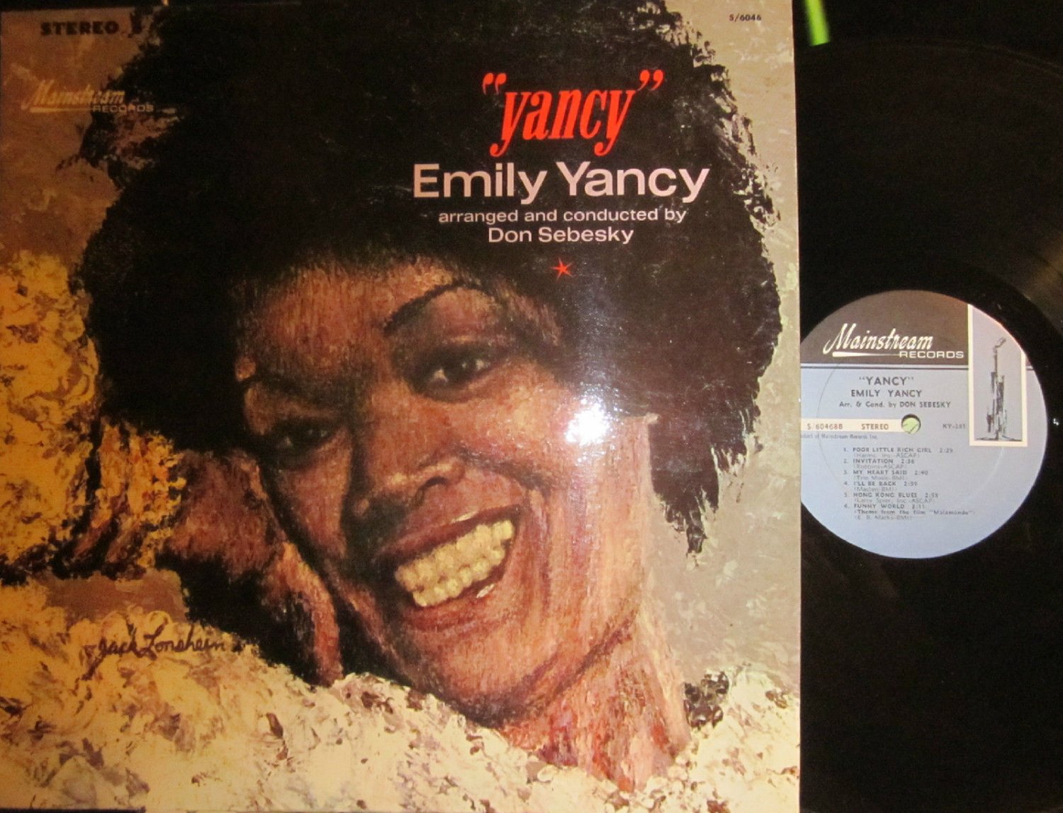 Emily Yancey - "Yancy" (Mainstream 6046) (Don Sebesky)