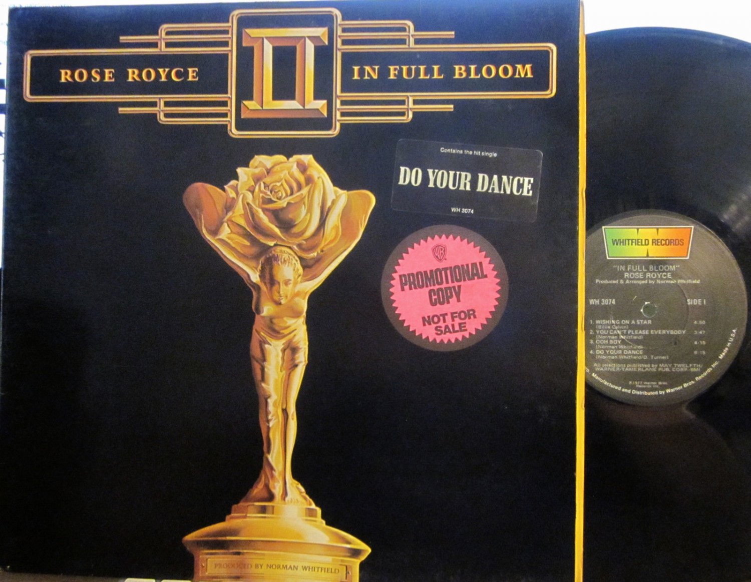 Rose Royce - In Full Bloom (Whitfield 3074) (gatefold cover) (PS)