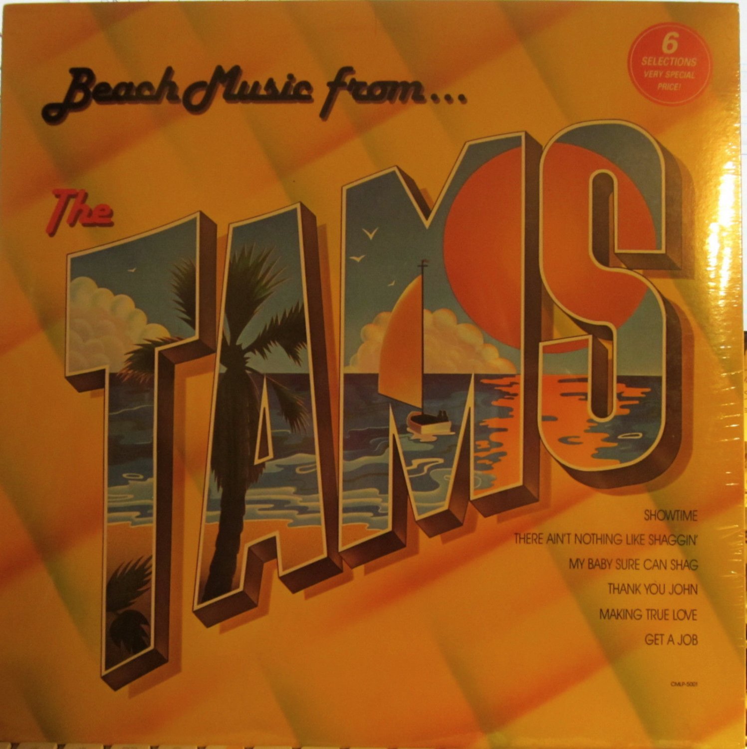 Tams - Beach Music from the Tams (with "My Baby Sure Can Shag") (sealed)