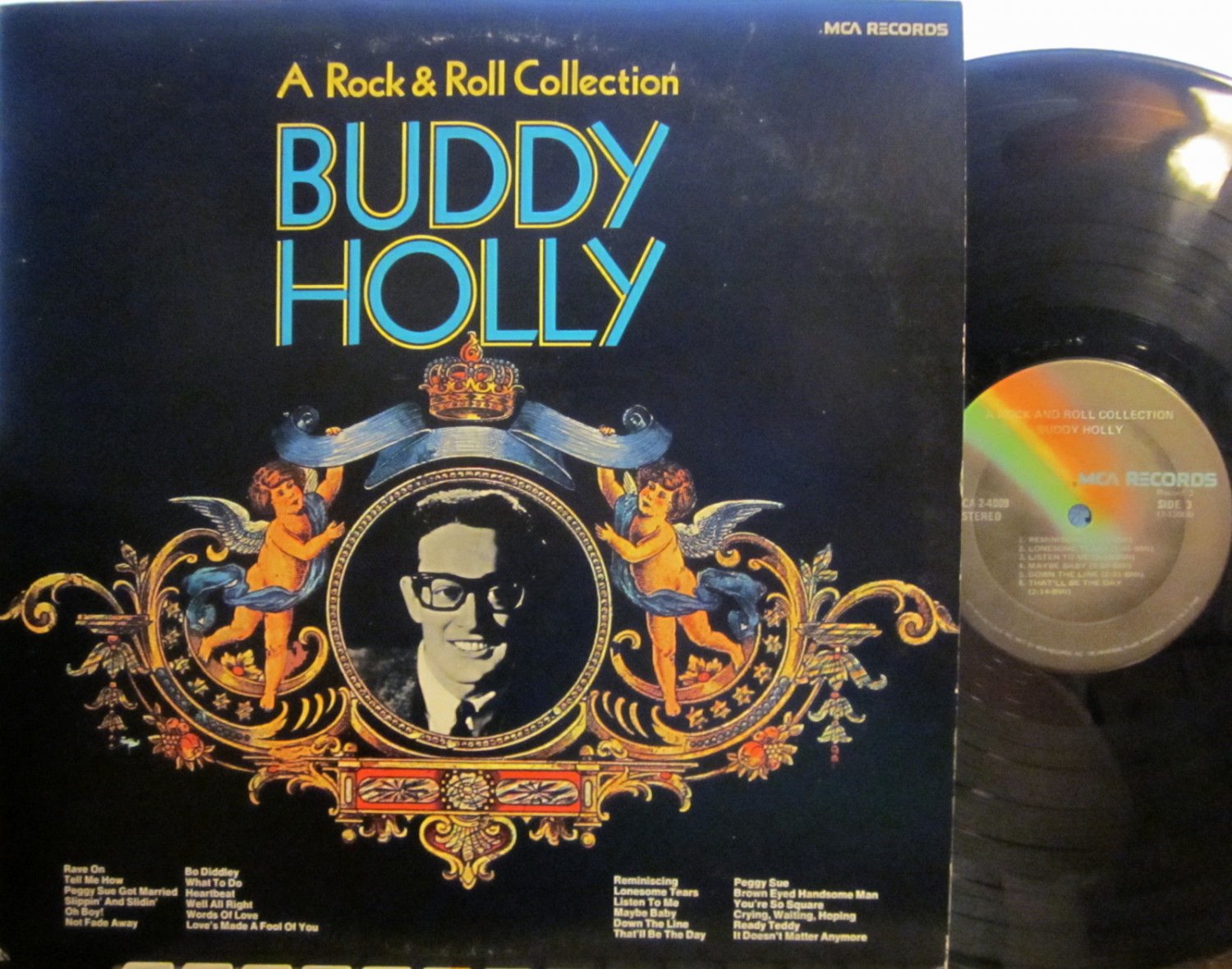 Buddy Holly - A Rock & Roll Collection (MCA) (2 LP set) ("Peggy Sue ...