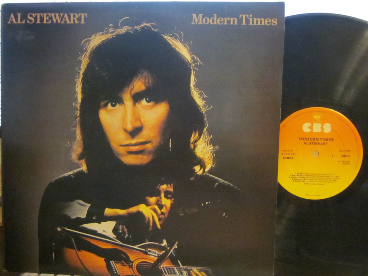 Al Stewart - Modern Times (CBS 80477) (UK) (rare early LP) (Al on the ...