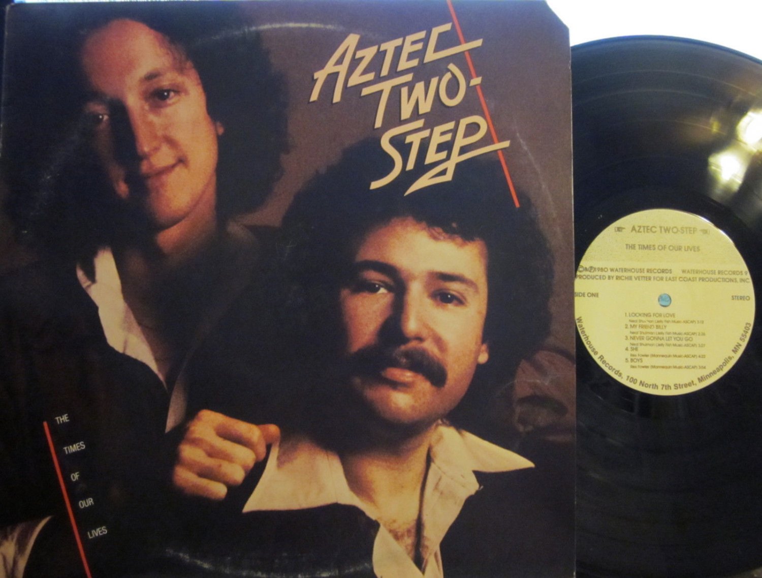 Aztec Two-Step - The Times of Our Lives (Waterhouse Records) ('80)