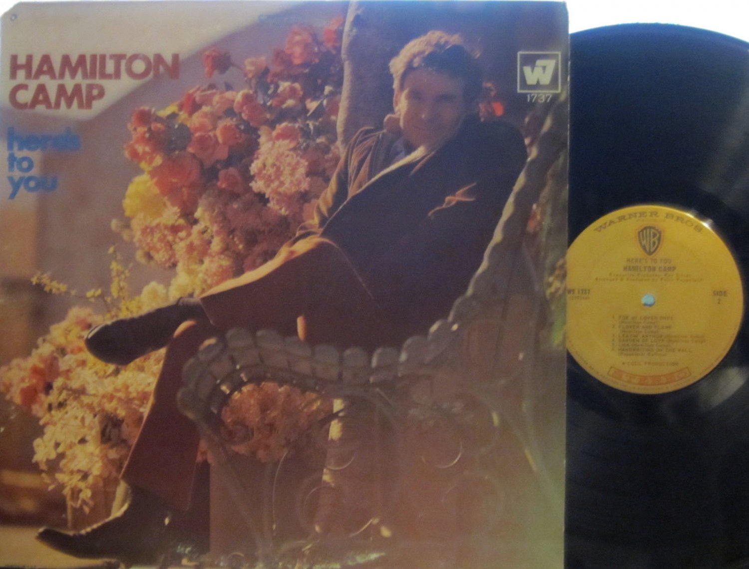 Hamilton (Bob) Camp - Here's to You (gold W.B. 1737) Van Dyke Parks ...