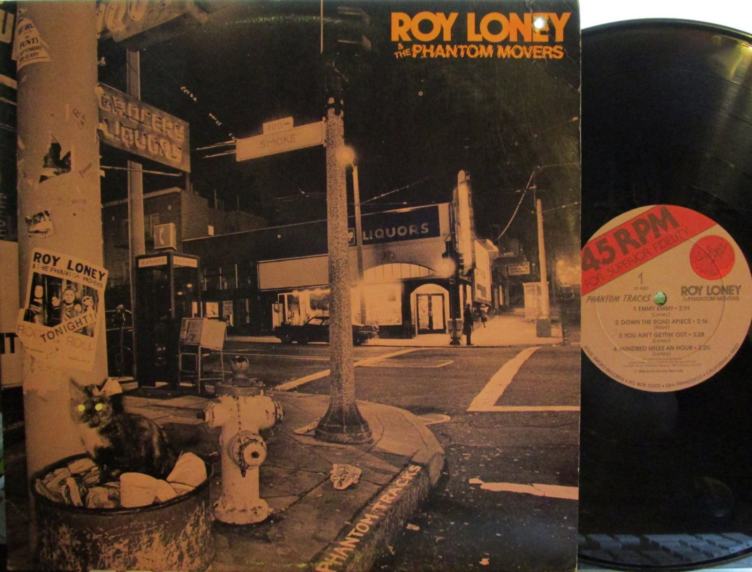 Roy Loney & Phantom Movers - Phantom Tracks (of Flaming Groovies ...
