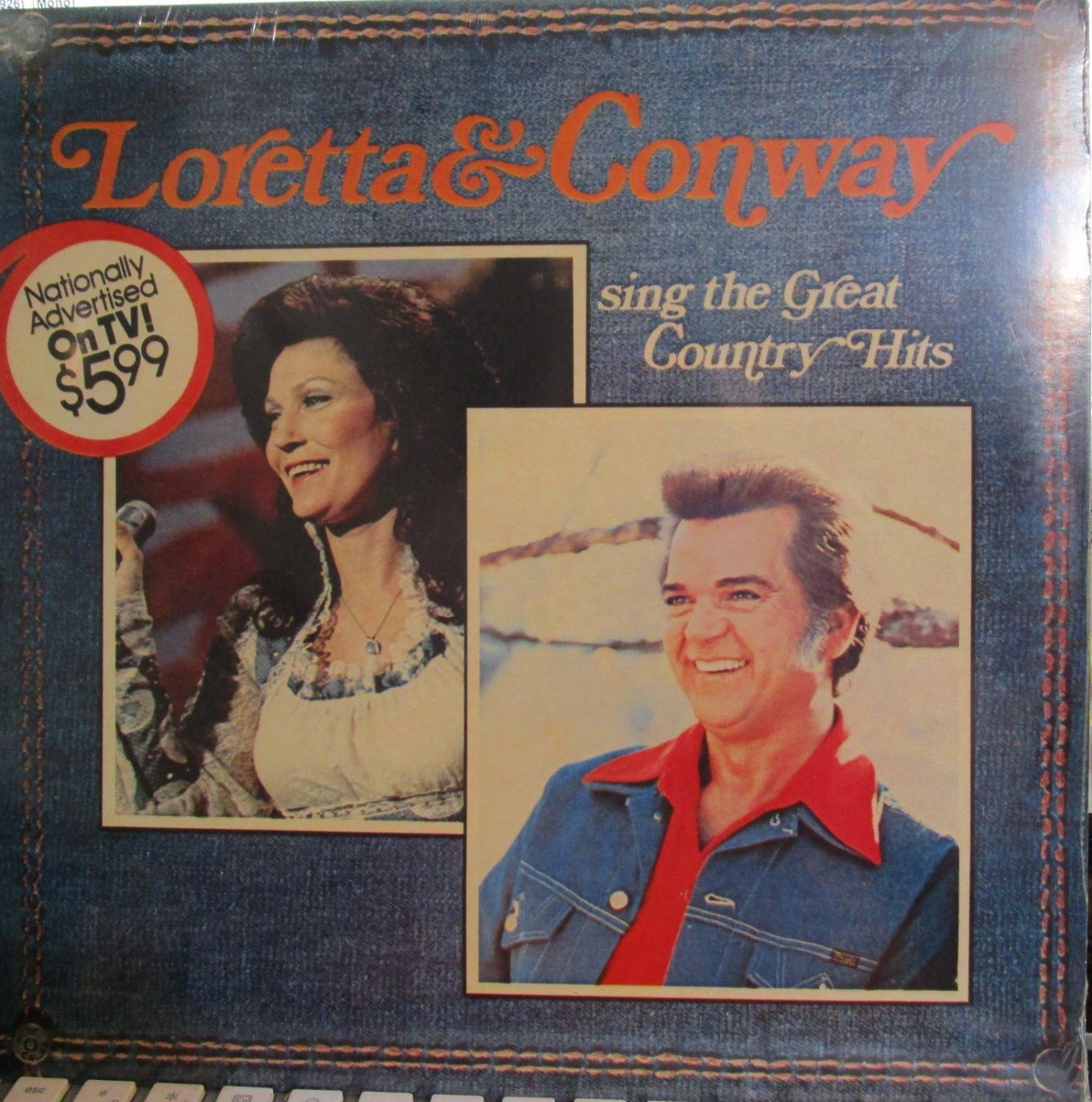 Conway Twitty & Loretta Lynn - Sing the Great Country Hits (Radiant) '76 (sealed