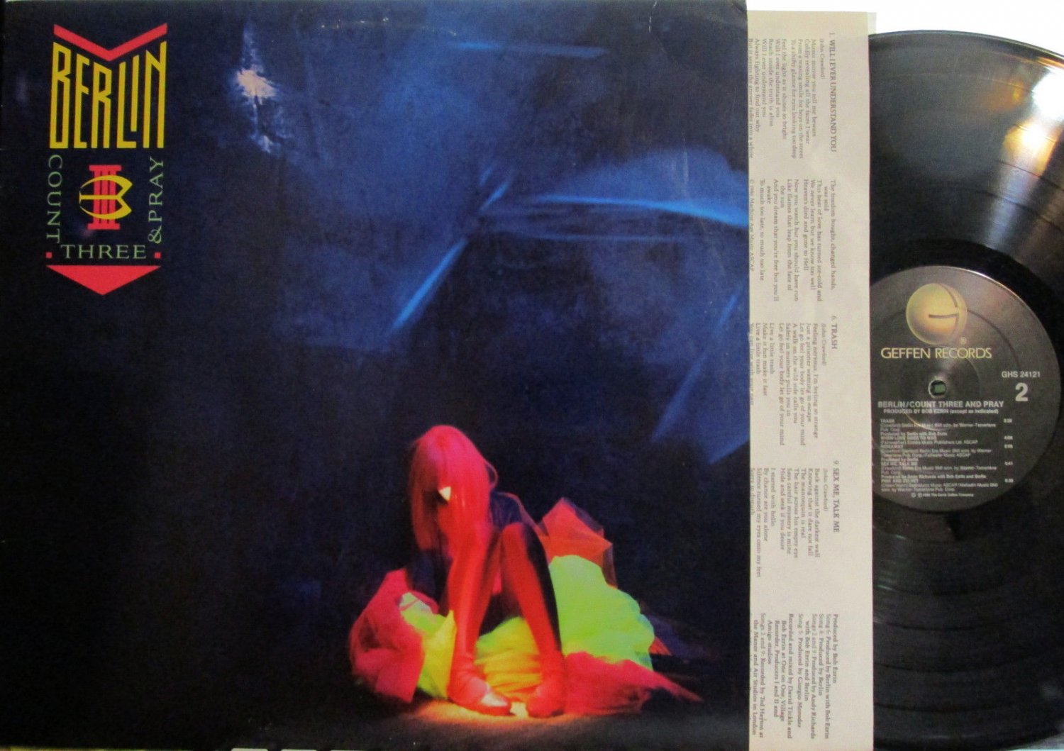 Berlin - Count Three & Pray (Geffen 24121) '86 ("Take My Breath Away ...