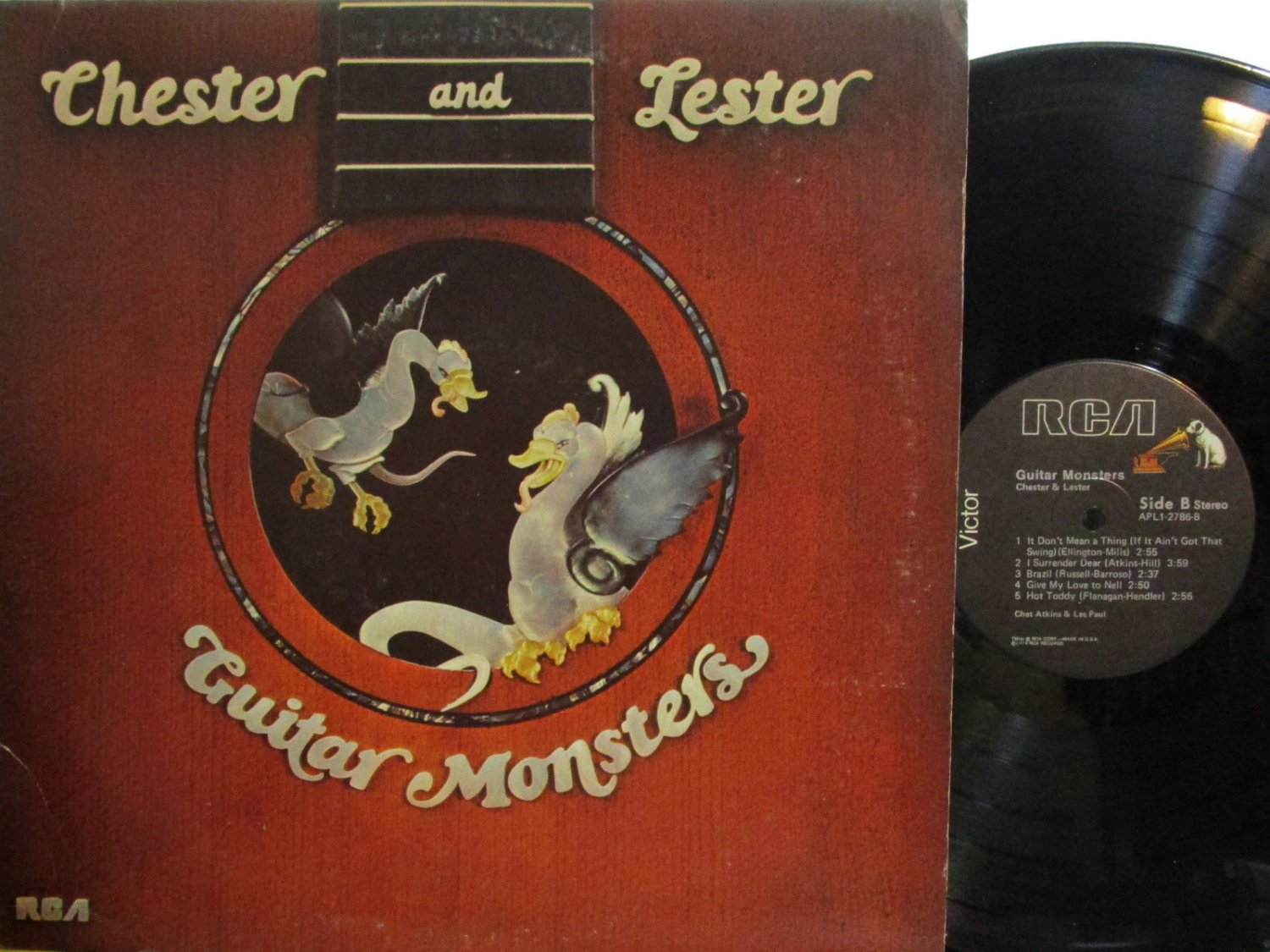 Chet Atkins & Les Paul - Guitar Monsters (Chester & Lester) (RCA 1-2786 ...