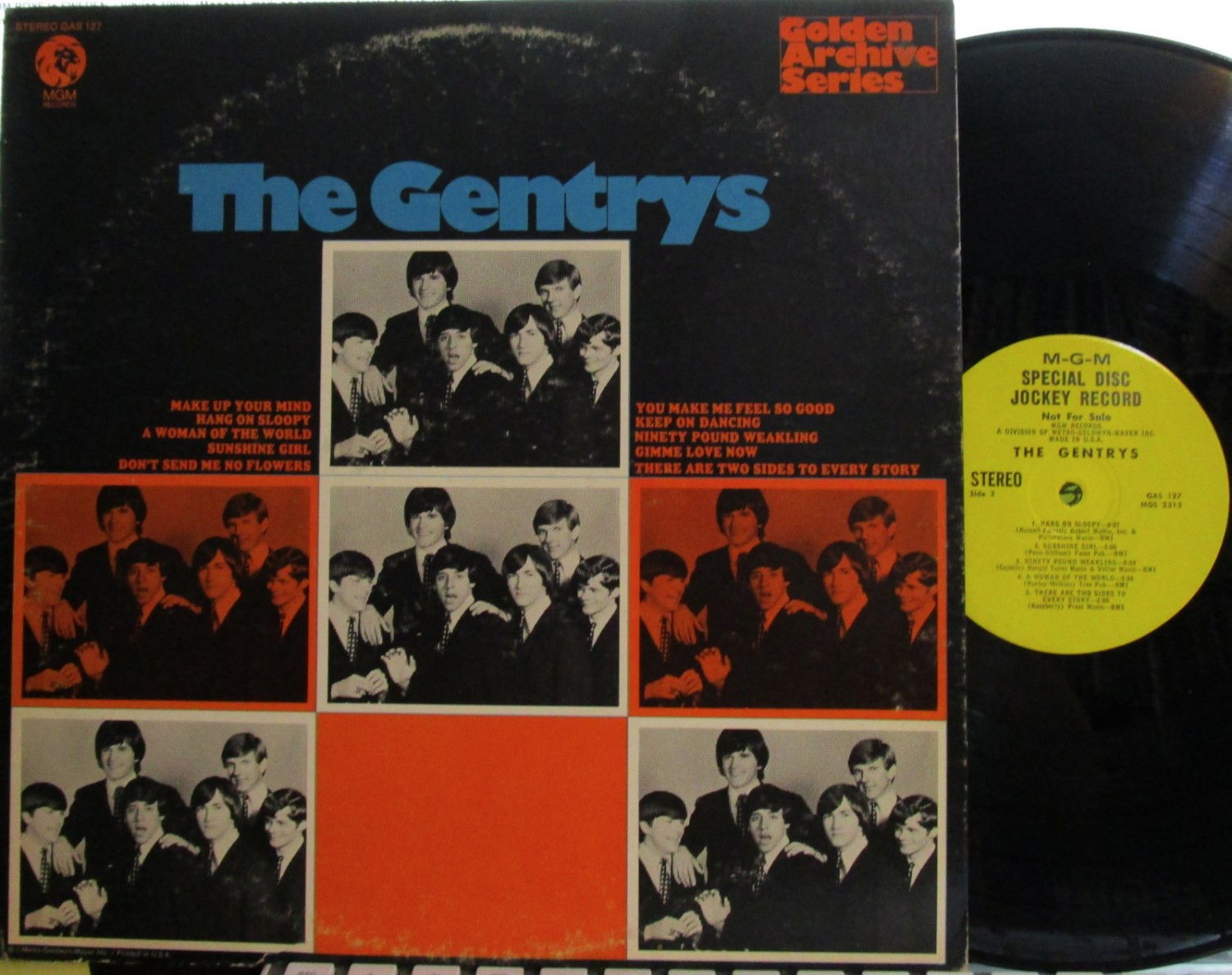 Gentrys - The Gentrys (Golden Archives 127) (yellow PL) ("Keep on Dancing")
