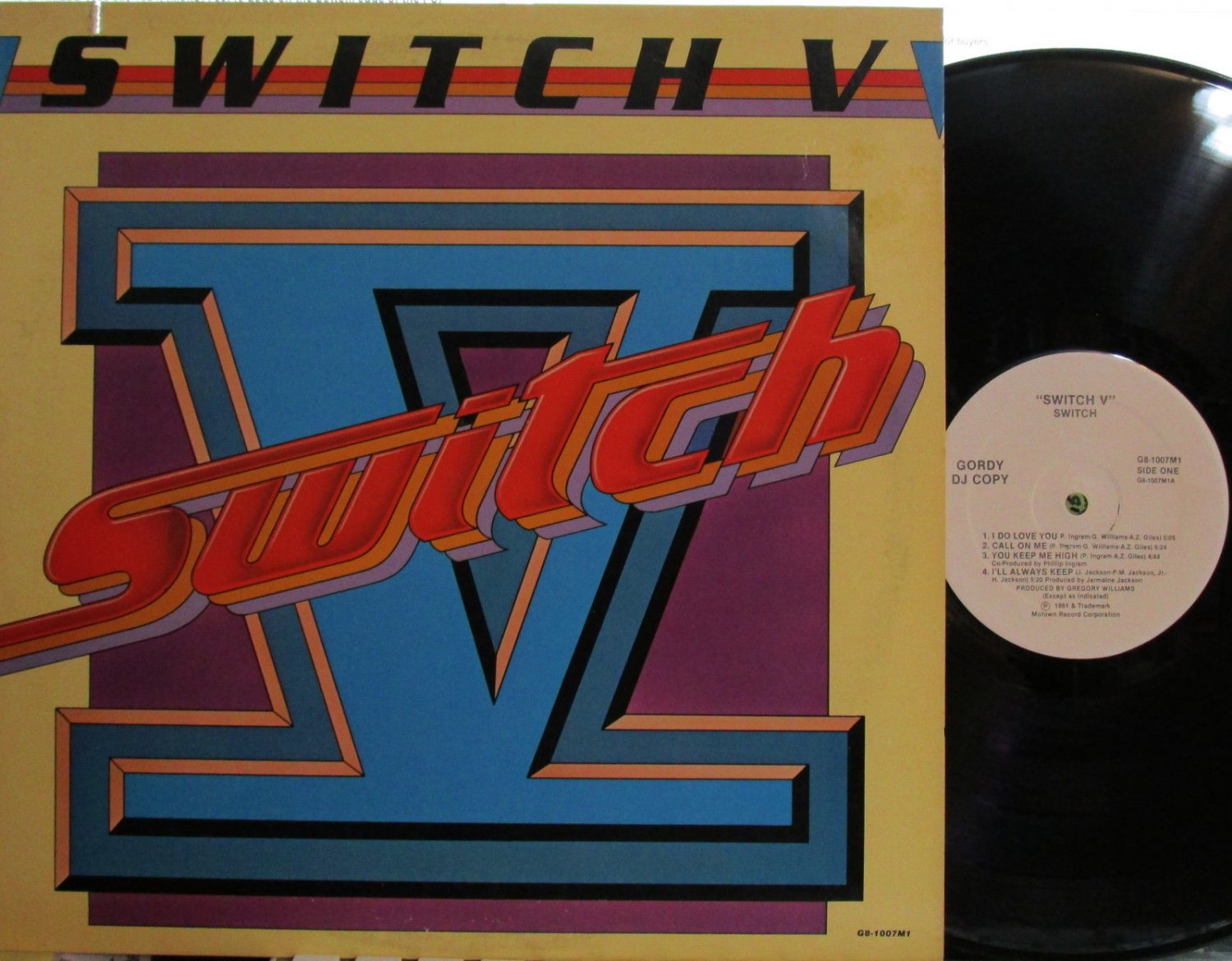Switch - Switch V (Gordy 1007) (PL) (Bobby DeBarge) (Jermaine Jackson ...