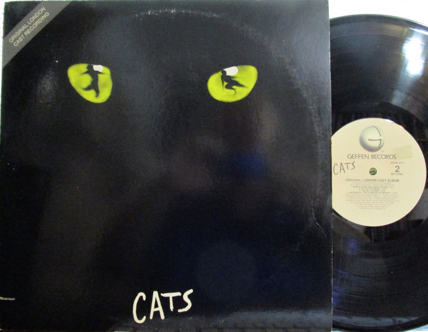 Cats (Soundtrack) (2 LP set) (Paul Nicholas, Elaine Paige) (T.S. Eliot ...