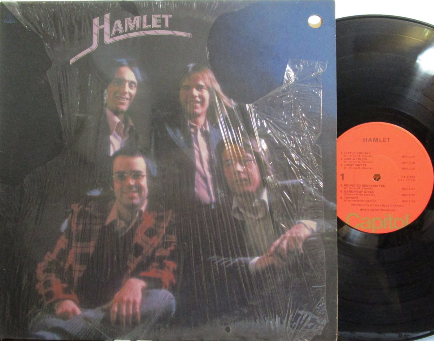 Hamlet - Hamlet (Capitol 11152) '73 (Bob Brien, Mark Cipolla of The Boy ...