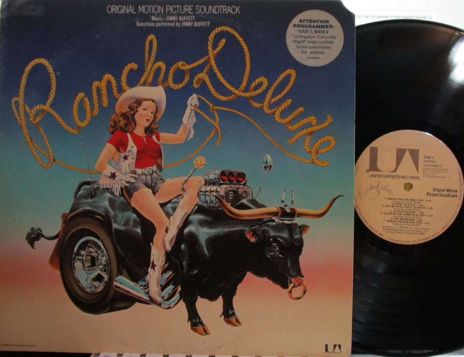 Rancho Deluxe (Soundtrack) (Jimmy Buffett - 7 songs) Jeff Bridges ...