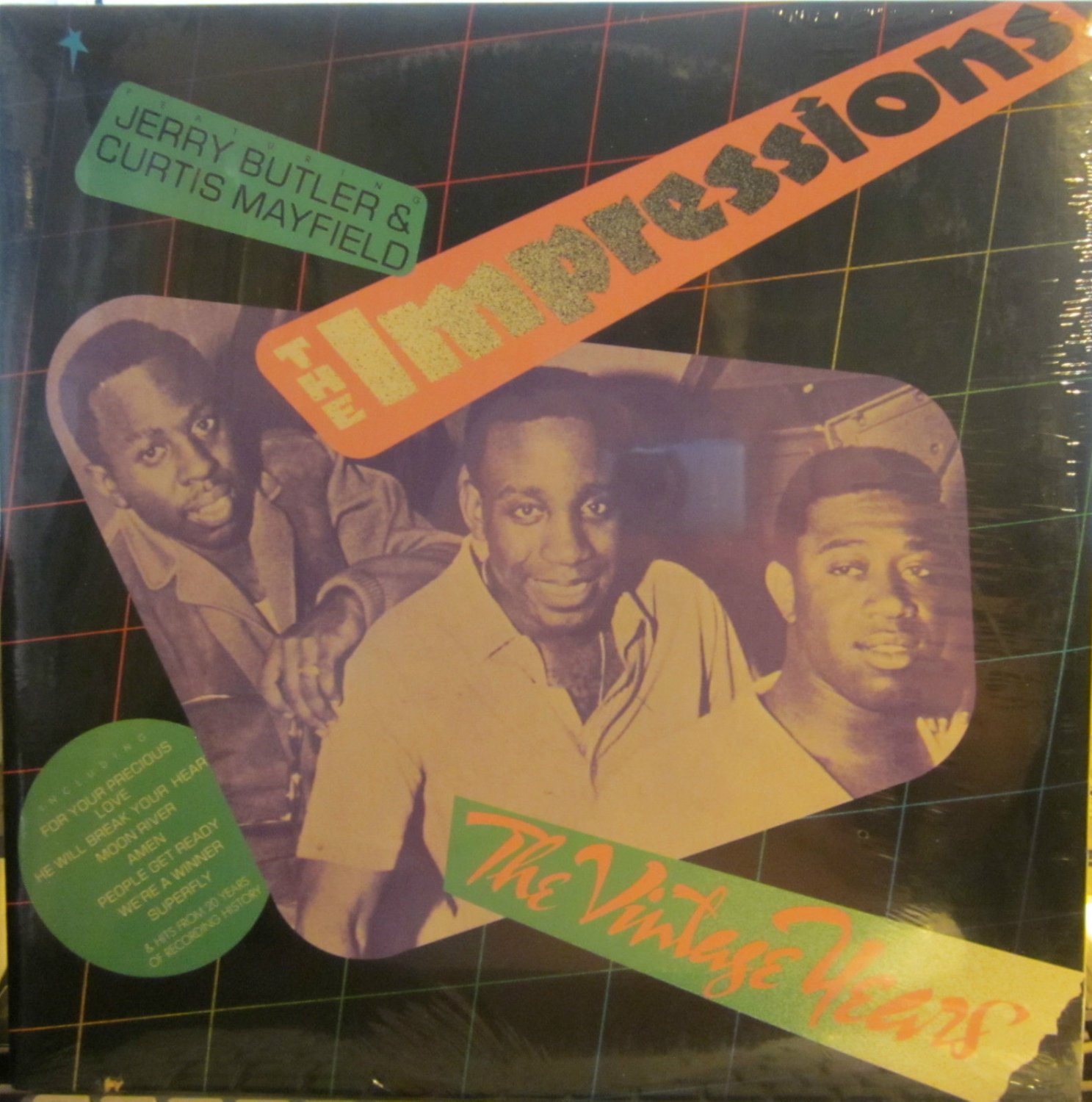 Impressions - Vintage Years (2 LPs) (Jerry Butler,Curtis Mayfield hits ...