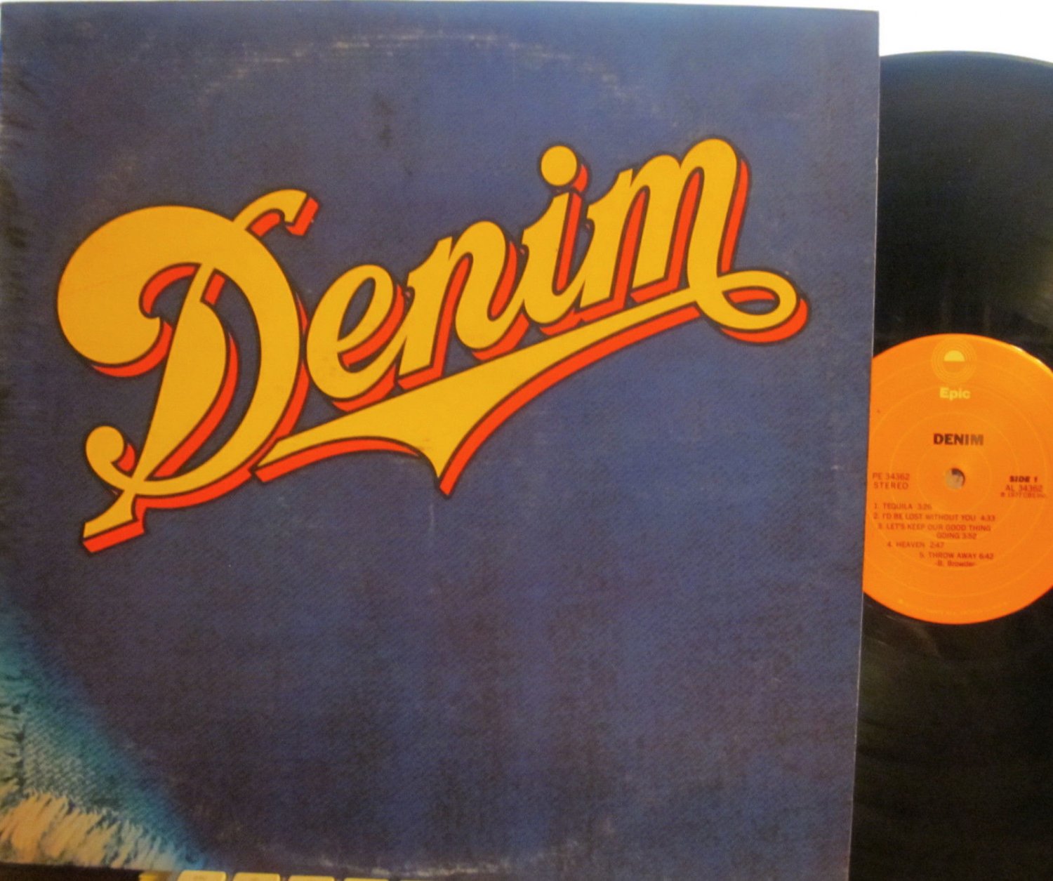 Denim - Denim (Epic 34362) (Texas group was also called "Traveler ...
