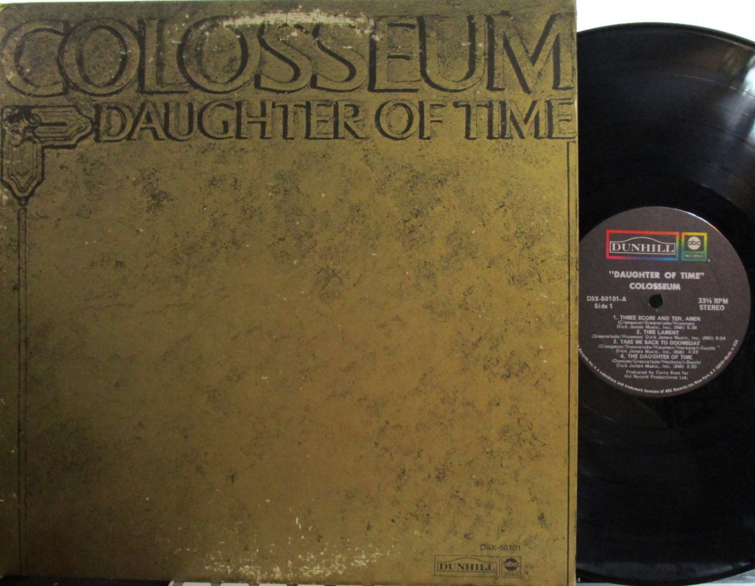 Colosseum - Daughter of Time (Dunhill 50101) (Chris Farlow, Dave "Clem ...