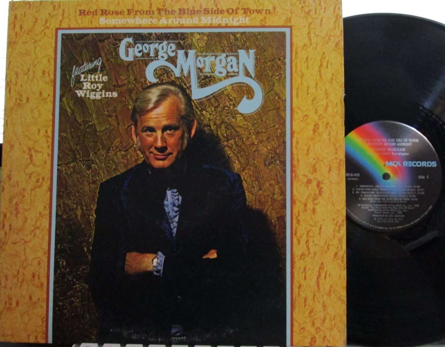 George Morgan - Red Rose from the Blue Side of Town (MCA 422) ('74 ...