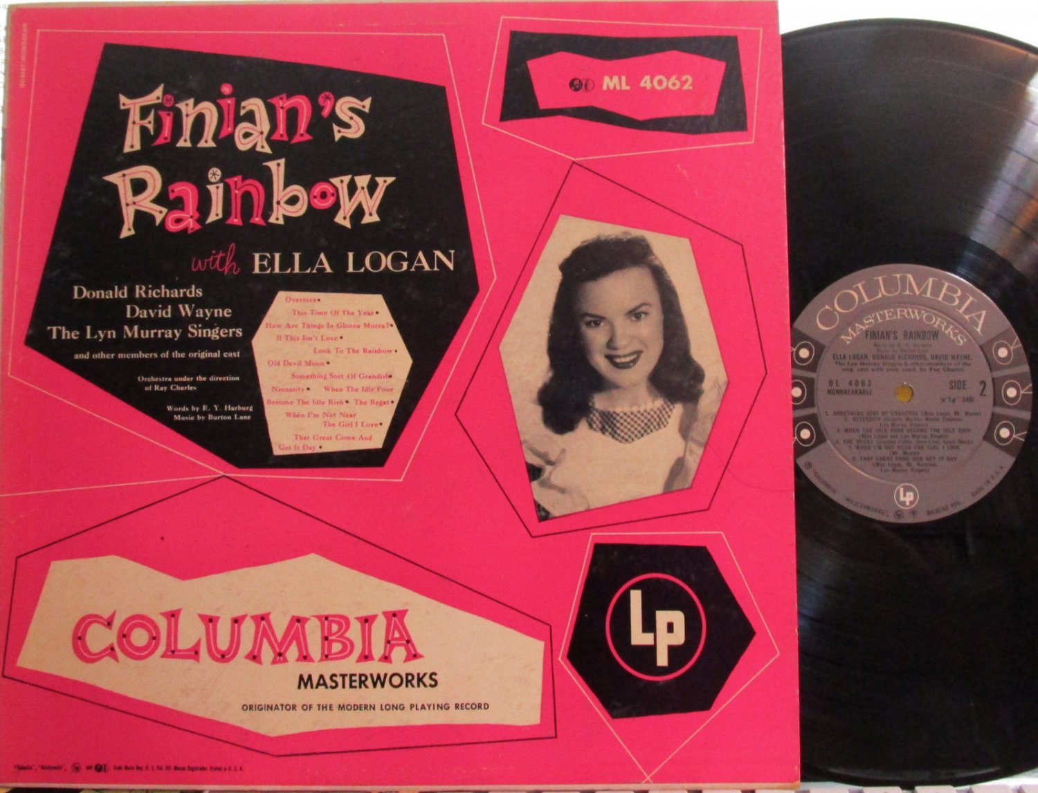 Finian's Rainbow (Soundtrack) (Columbia ML 4062) (Ella Logan, David ...