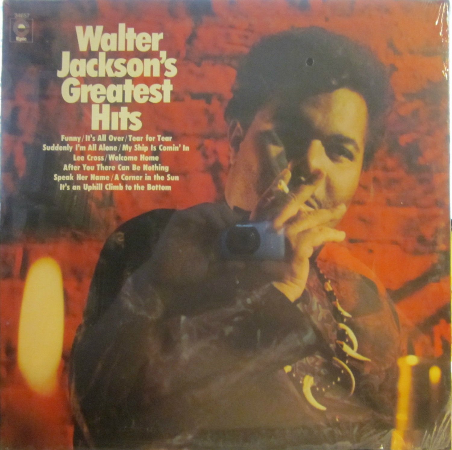Walter Jackson - Walter Jackson's Greatest Hits (Epic 34657) (sealed)