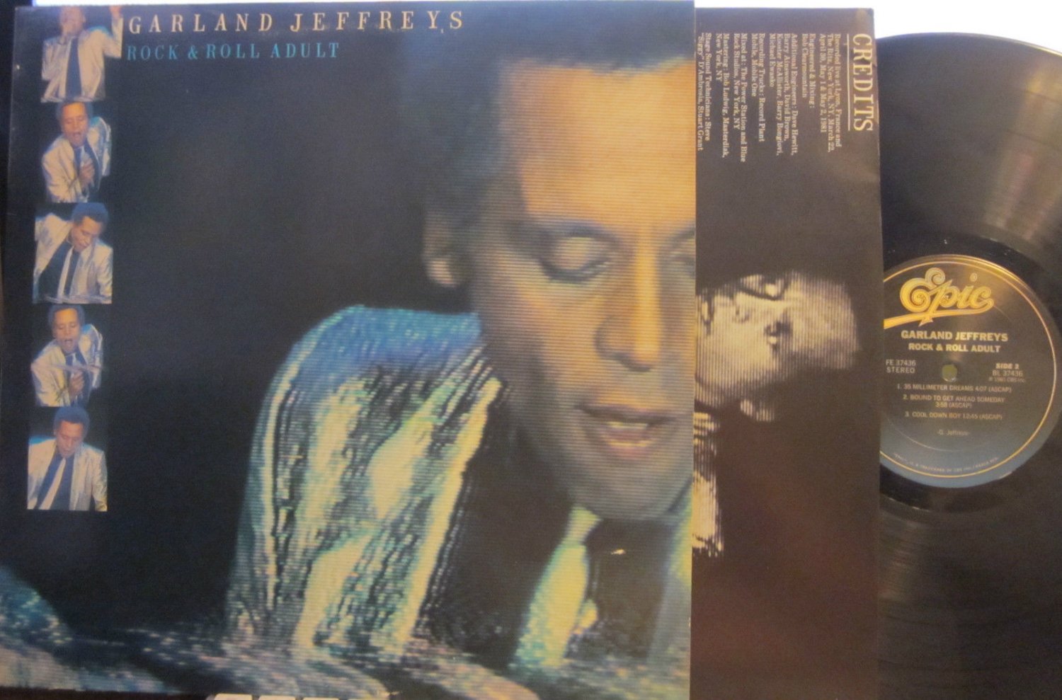 Garland Jeffreys - Rock & Roll Adult (Epic 37436) (PS) (Brinsley Schwarz)