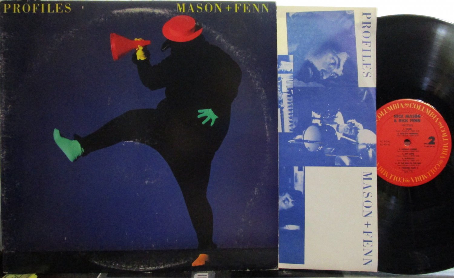 Nick Mason (of Pink Floyd) + Rick Fenn - Profiles ('85) (David Gilmour ...