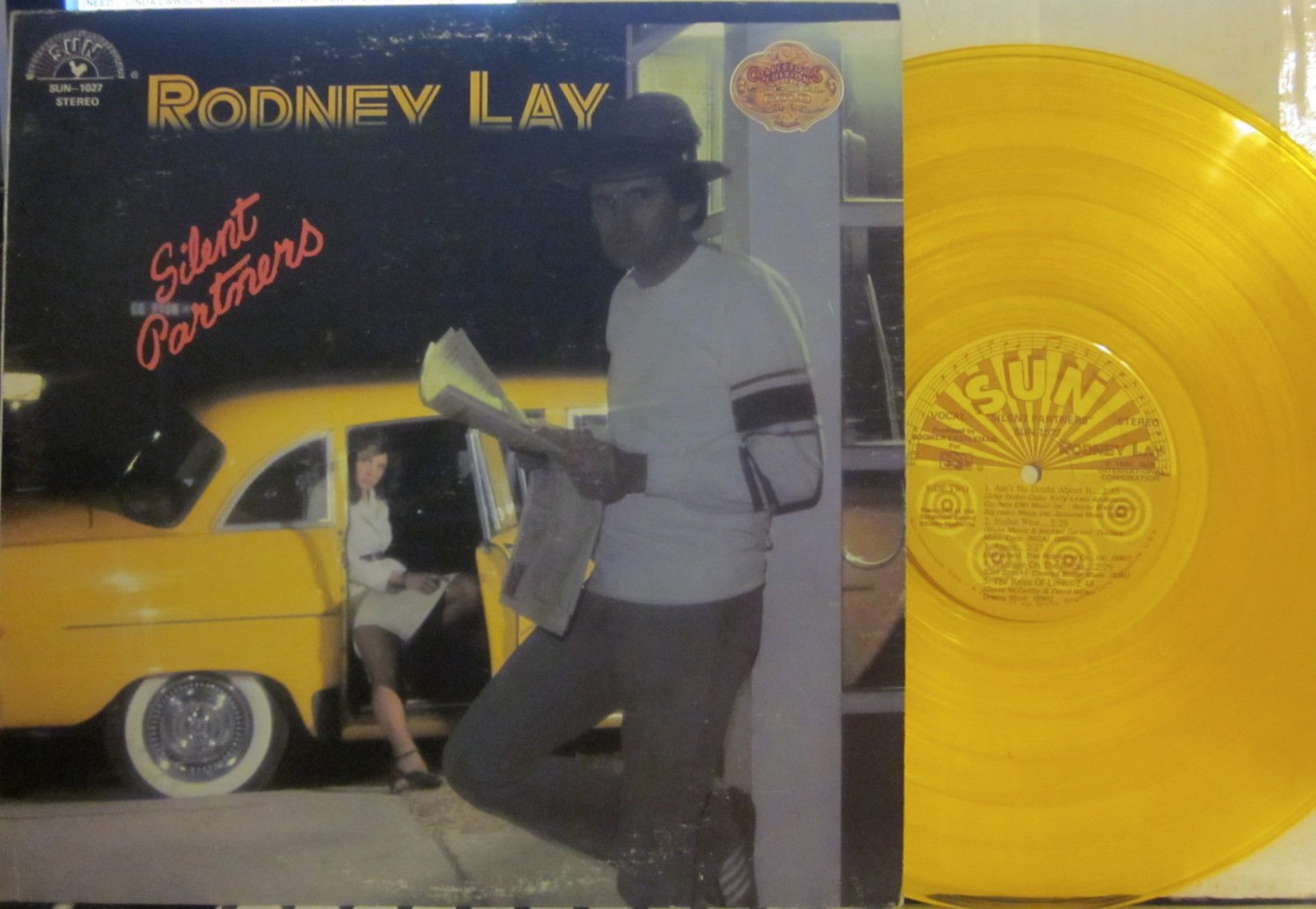 Rodney Lay - Silent Partners (Sun 1027) (gold vinyl) (band leader on ...