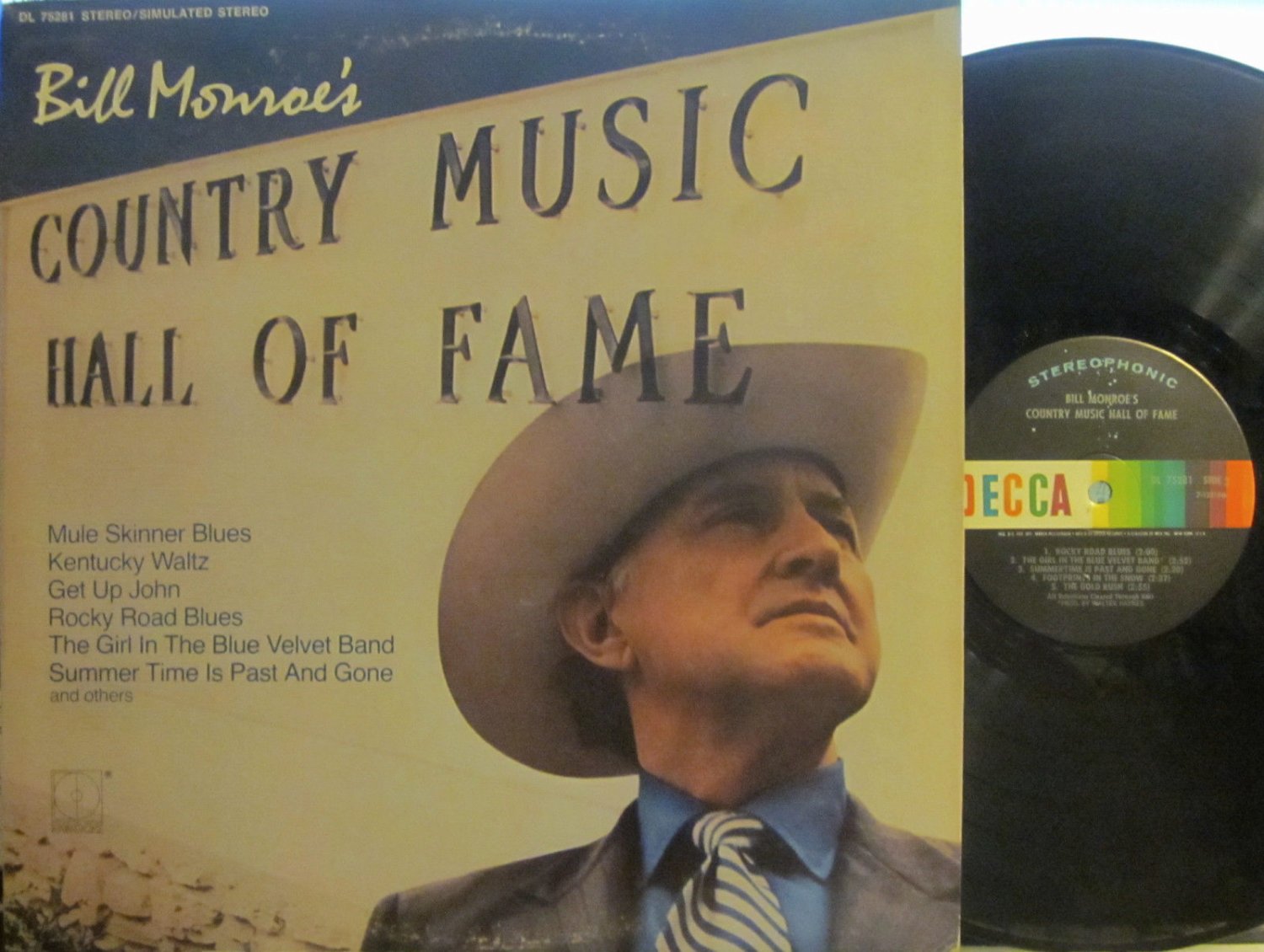 Bill Monroe - Country Music Hall of Fame (Decca 75281) (Bluegrass)