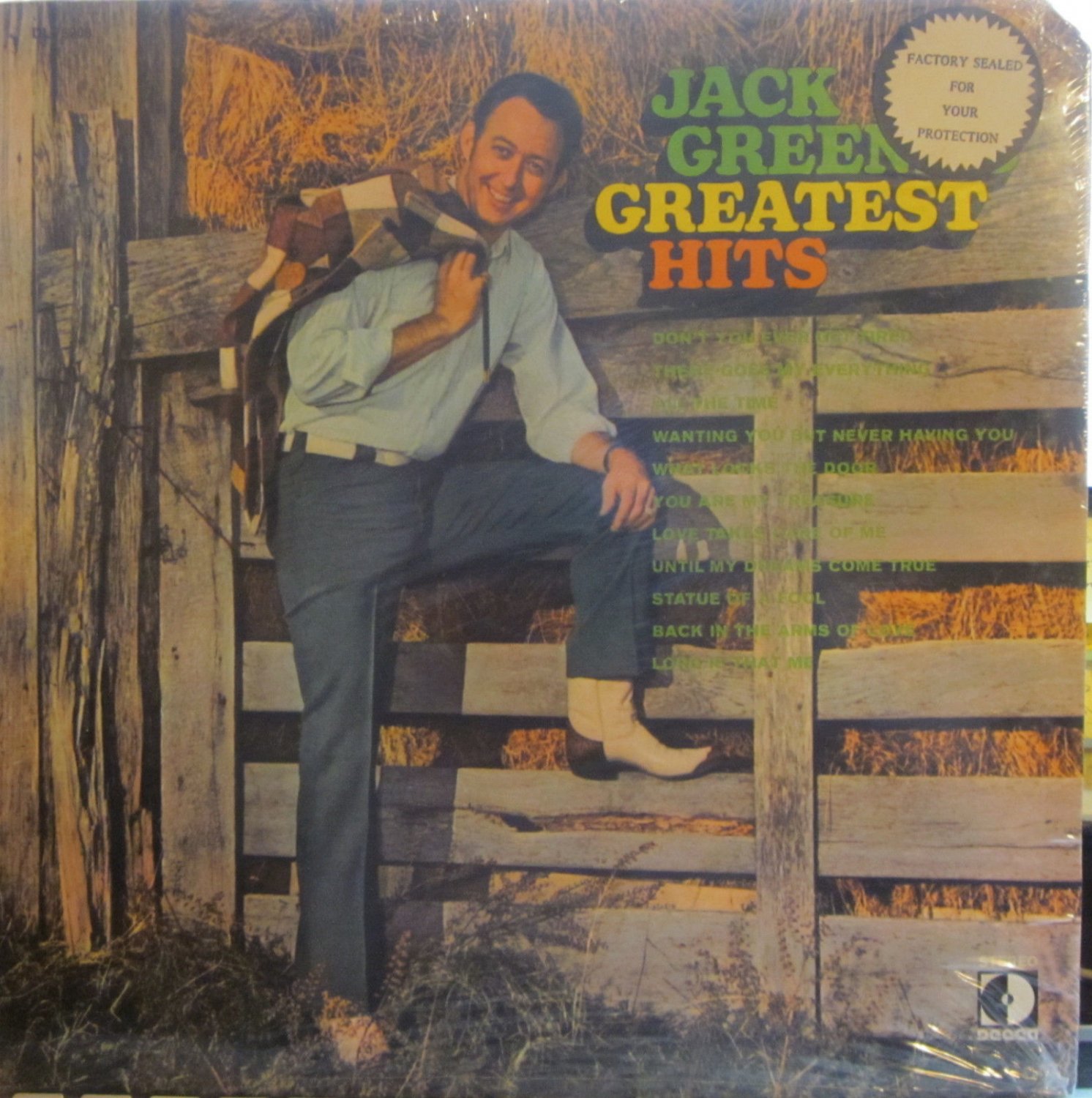 Jack Greene - Jack Greene's Greatest Hits (Decca 75208) (sealed)