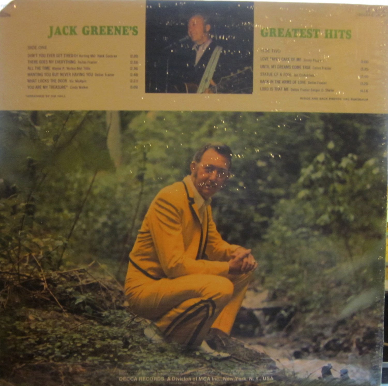 Jack Greene - Jack Greene's Greatest Hits (Decca 75208) (sealed)