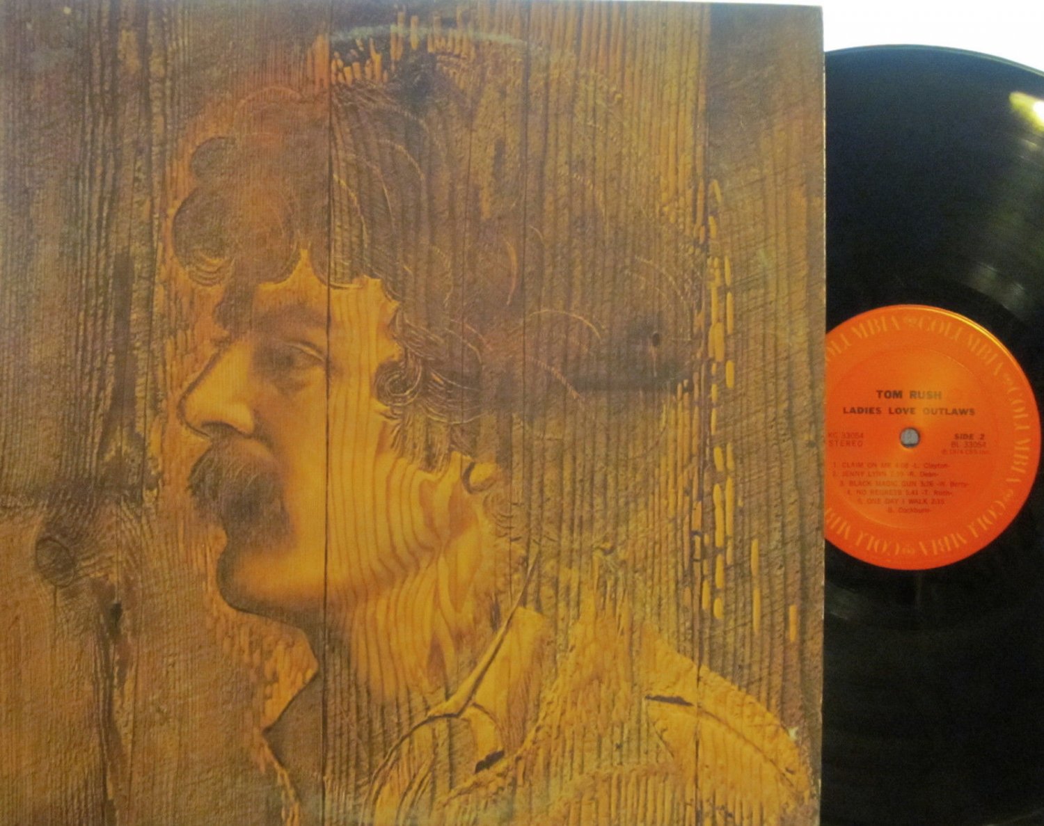 Tom Rush - Ladies Love Outlaws (Columbia 33054) ('74) Carly Simon ...