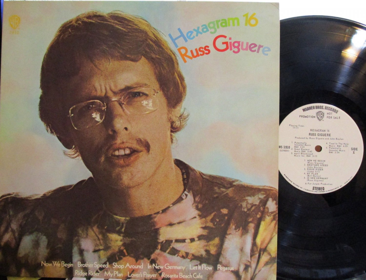 Russ Giguere - Hexagram 16 (W.B. 1910) (of The Association) (PL)