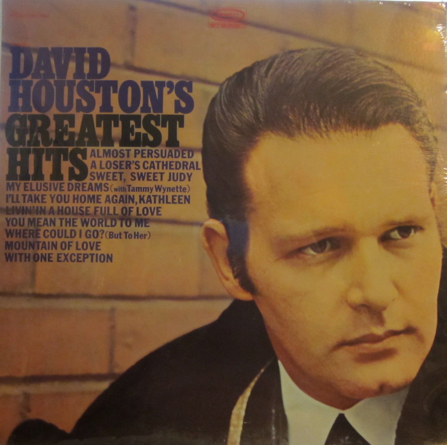 David Houston - Greatest Hits (Epic BN 26342) (sealed) (duet with Tammy ...