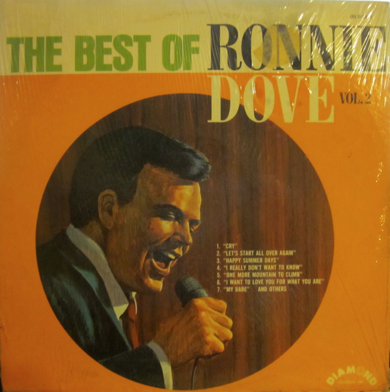 Ronnie Dove - The Best of Ronnie Dove Vol. 2 (Diamond 5008) (sealed)