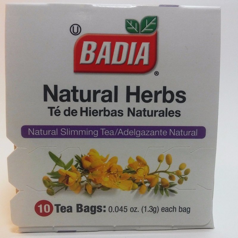 Badia - Natural Herbs Slimming Tea - Lose Weight (10 Pack,10 tea bags ...