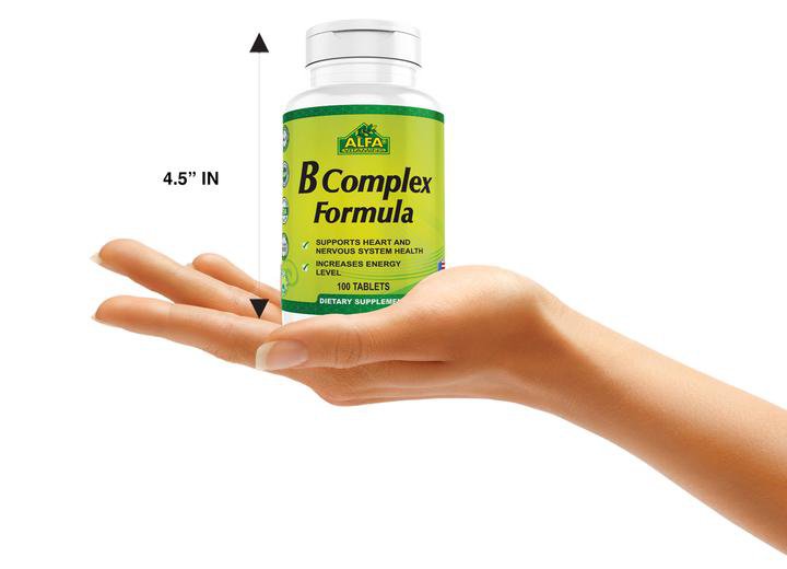 Alfa Vitamins B-Complex Formula - 100 tablets