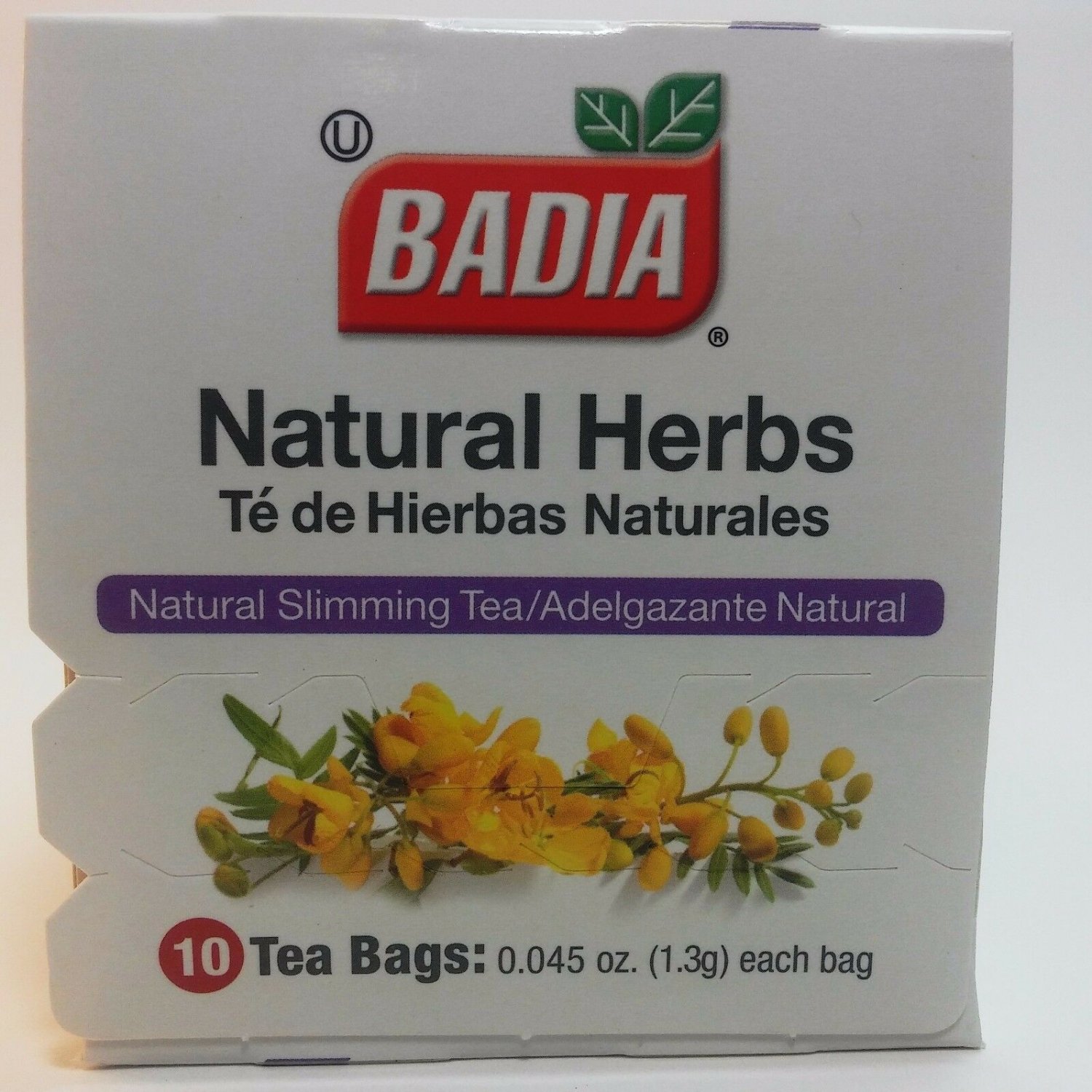 Badia - Natural Herbs Slimming Tea - Lose Weight (5 Pack) 50 tea bags