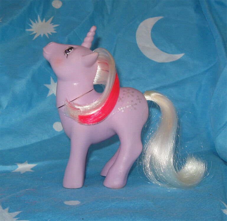 G1 My Little Pony ~ Powder ~ vintage MLP