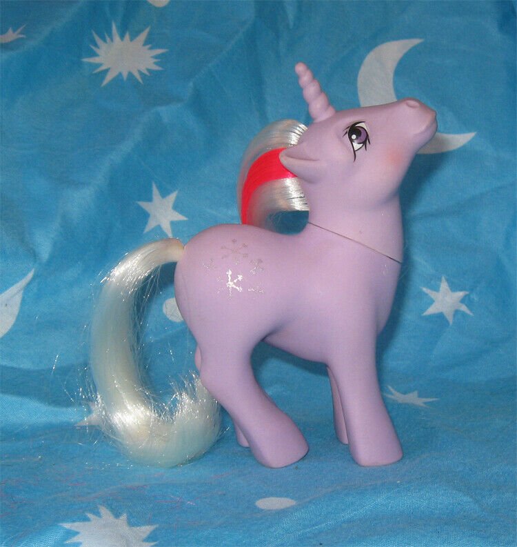 G1 My Little Pony ~ Powder ~ vintage MLP