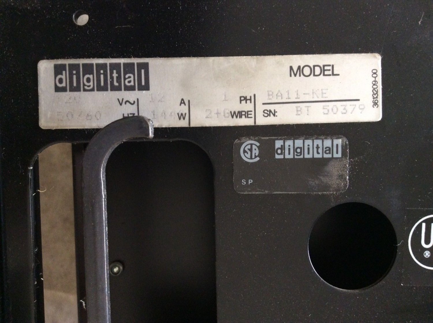 DEC PDP-11 Digital BA11-KE Mounting Box