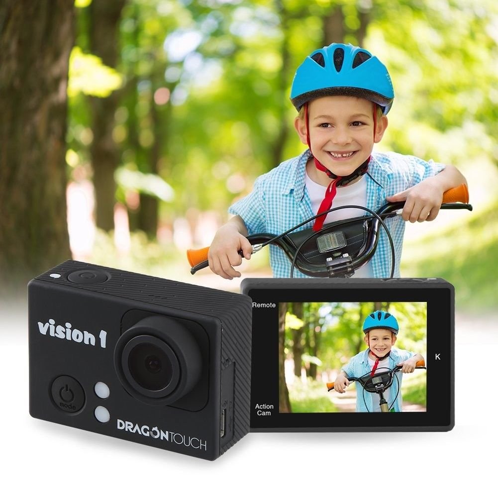 Dragon Touch Kids Action Camera 1080P Waterproof Camcorder Video Sports ...