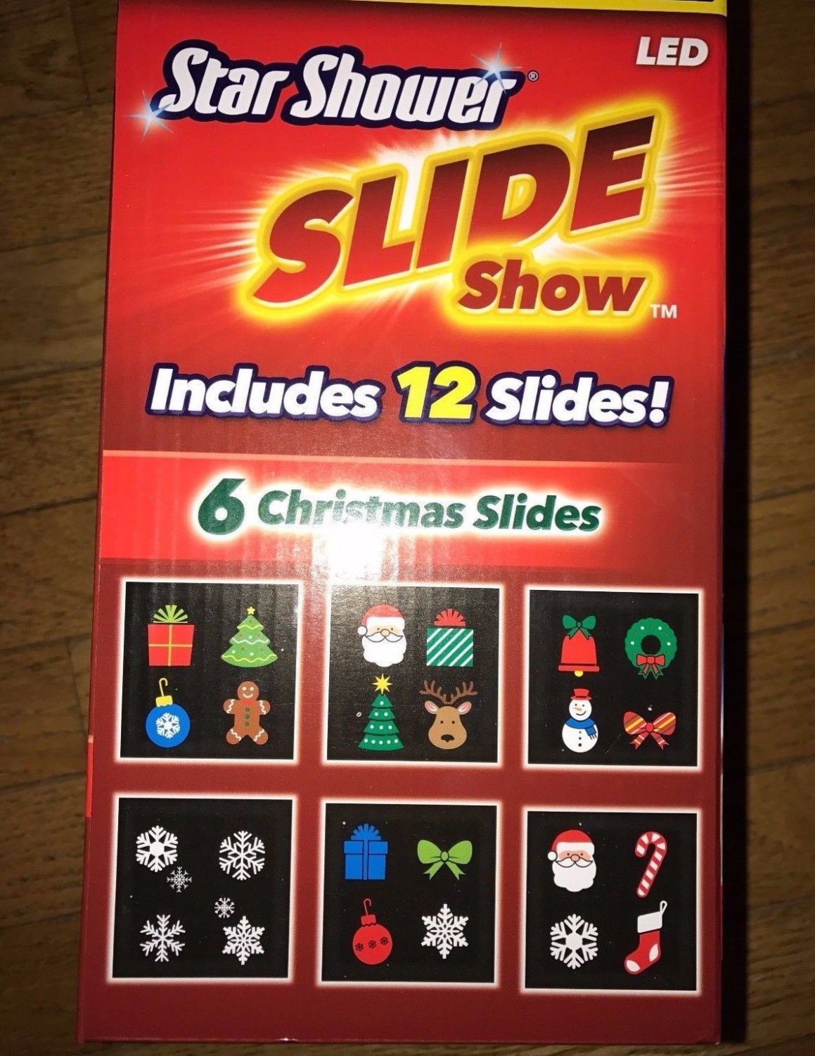 New Sale !!! Star Shower Slideshow As Seen On TV LED Light Projector 12 ...
