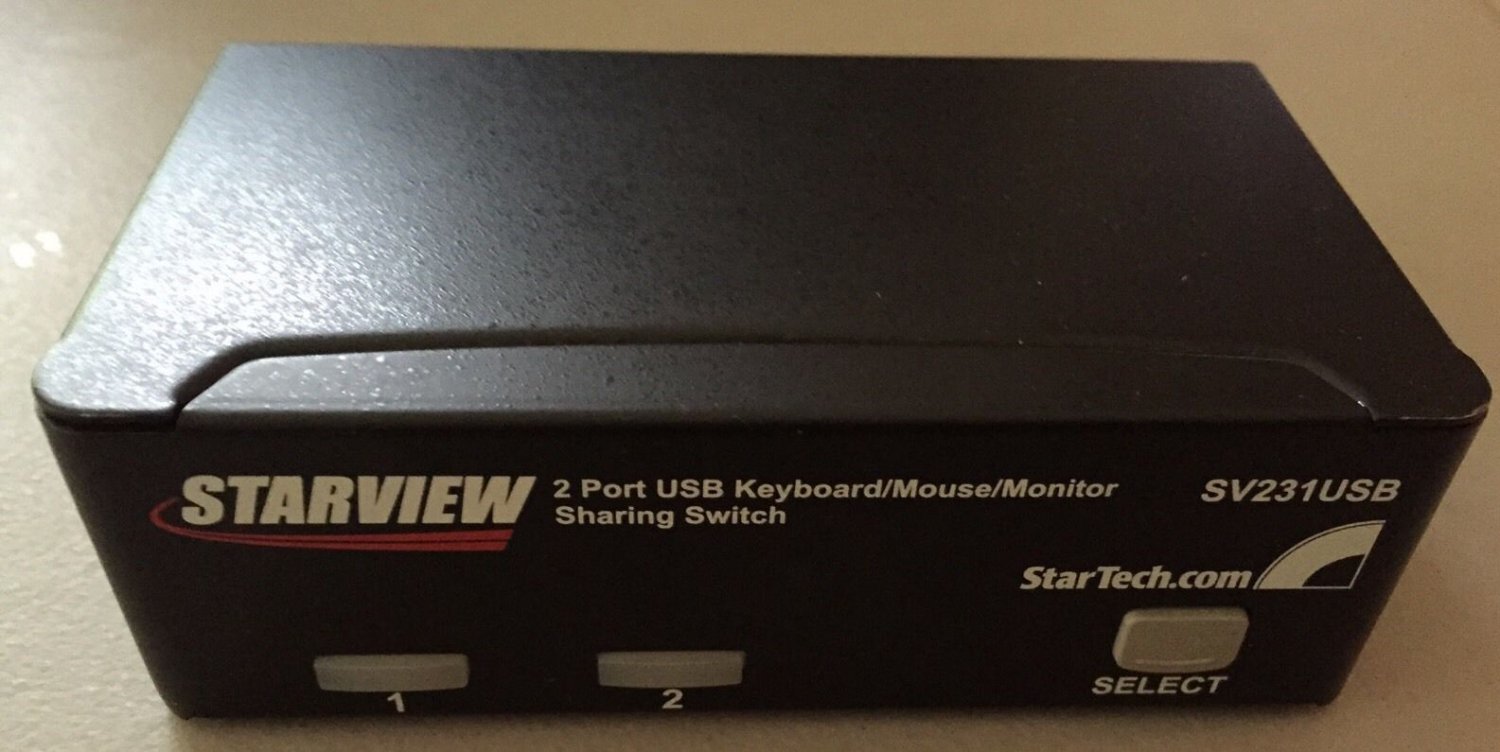 StarTech SV431USB 4-port StarView USB KVM Switch Sold With Cables!