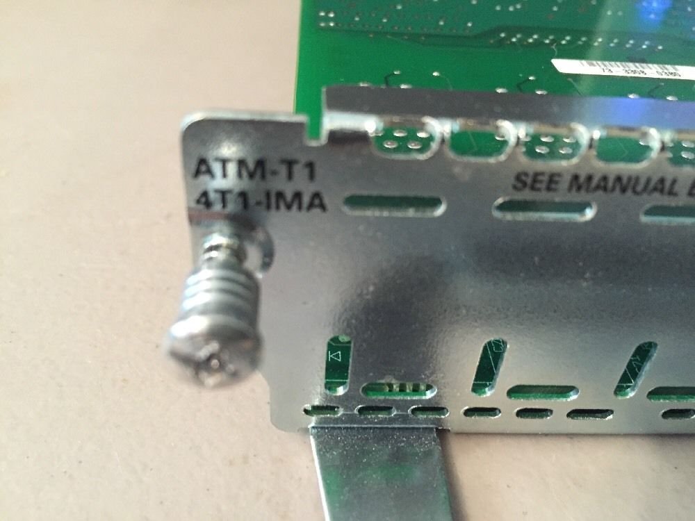 CISCO ATM-T1 4T1-IMA 4 Port ATM TI Module. JAB0440FDE