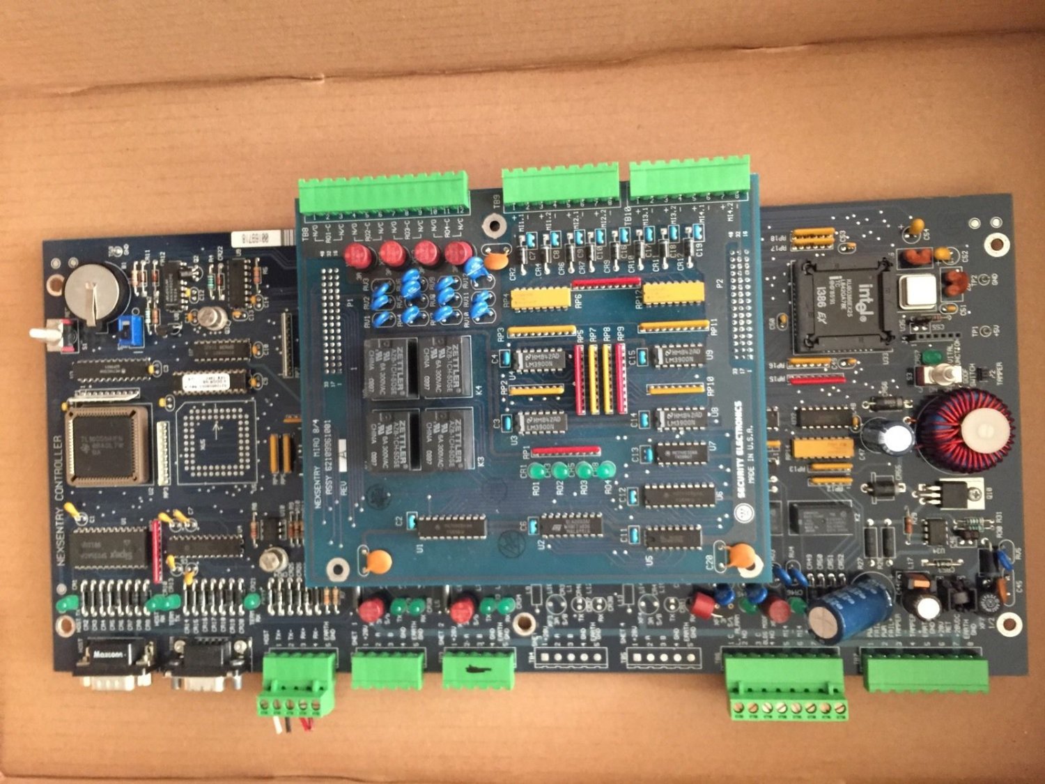 Nex Sentry Boards nex sentry miro 8/4 assy 62109961001 2 Board Set!