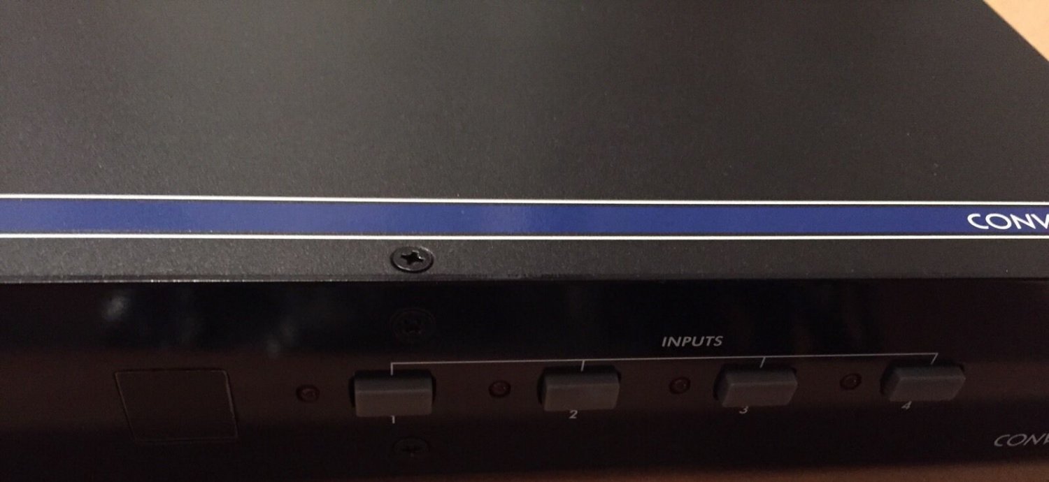 Converge AV RoHS Compliant 4 Port A/V Switcher StarTech VS410RVGAA EV394