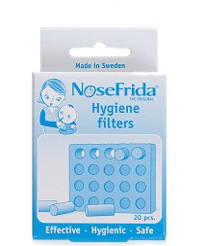 Nosefrida Additional Filters 20pcs Pack For Nosefrida Baby Nasal ...