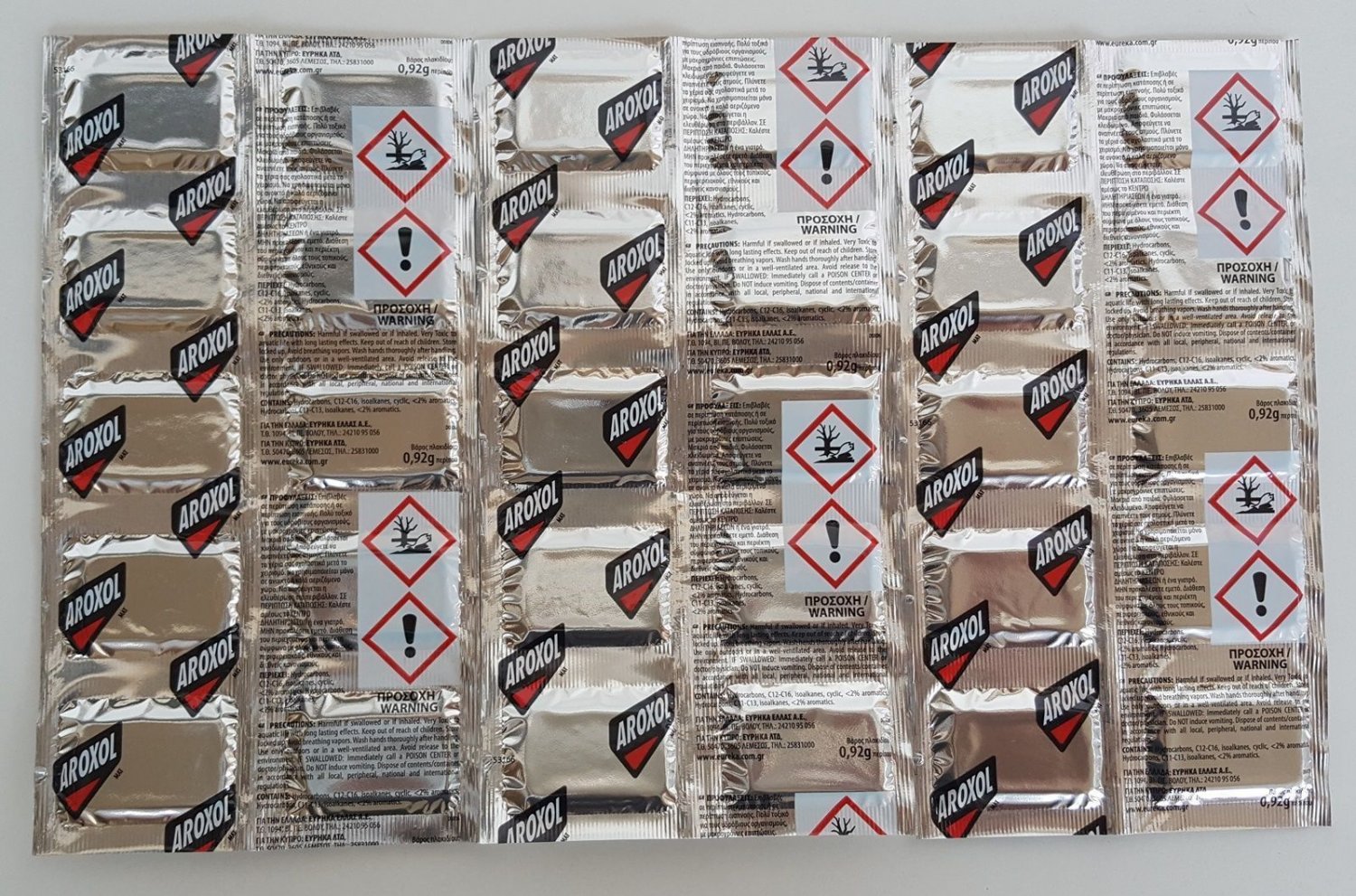 Mosquito (Tiger) INSECT FLIES BITE REPELLENT AROXOL - Mat Tablets ...