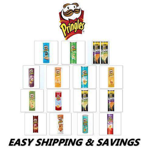 PRINGLES POTATO CRISP CHIPS MANY FAVORS 2 PACK + MIX MATCH EASY SHIPPING